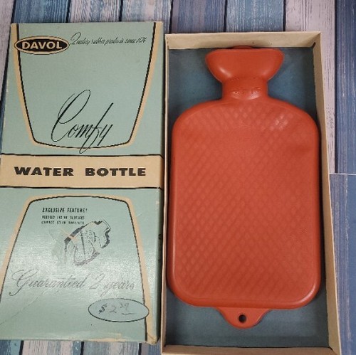 Vtg COMFY by DAVOL 2 Quart Combination Water Bottle & Syringe (BAG ...