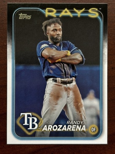 Randy Arozarena Tampa Bay Rays Topps 2024 Card 284 | eBay