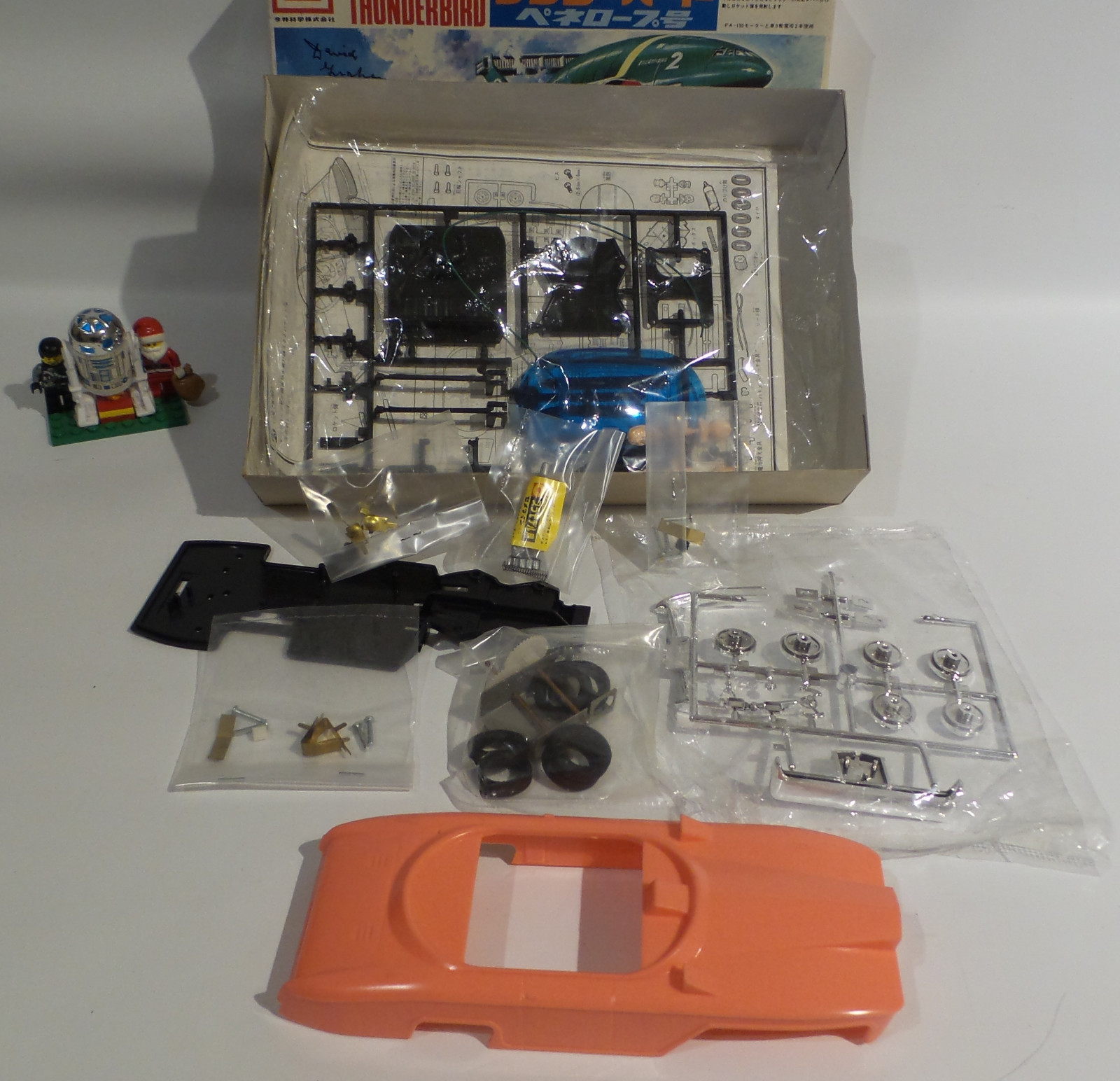 THUNDERBIRDS FAB 1 MODEL KIT MADE BY IMAI & SIGNED BY DAVID GRAHAM AKA ...