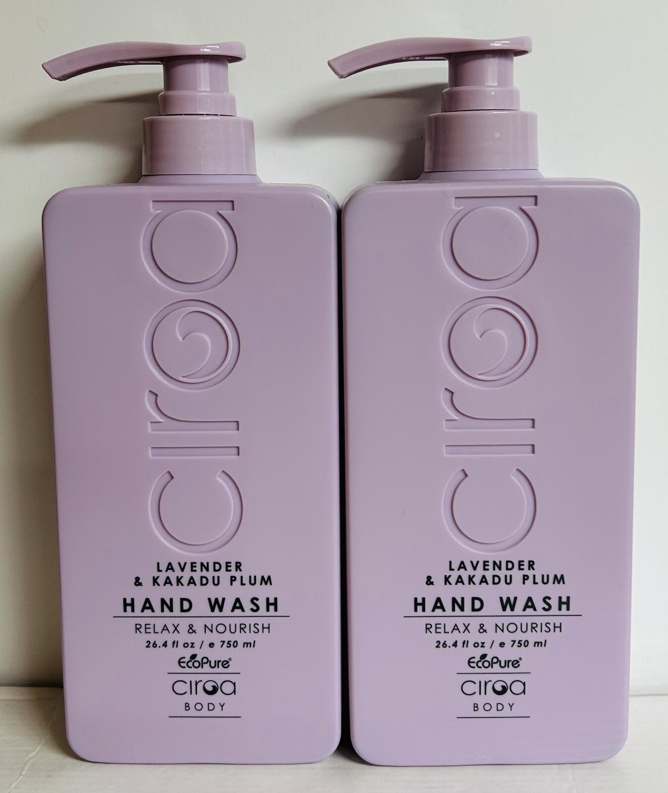 2-Pack Ciroa ~ Lavender & Kakadu Plum Nourishing Hand Wash 26.4 fl oz ...