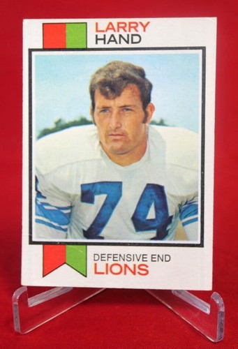 Larry Hand TOPPS Football Card 1973 #93 NFL EX-NM | eBay