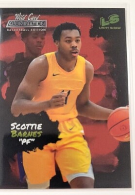 2022 Wild Card Allumination SCOTTIE BARNES RC #LS-20 RED LIGHT SHOW ...