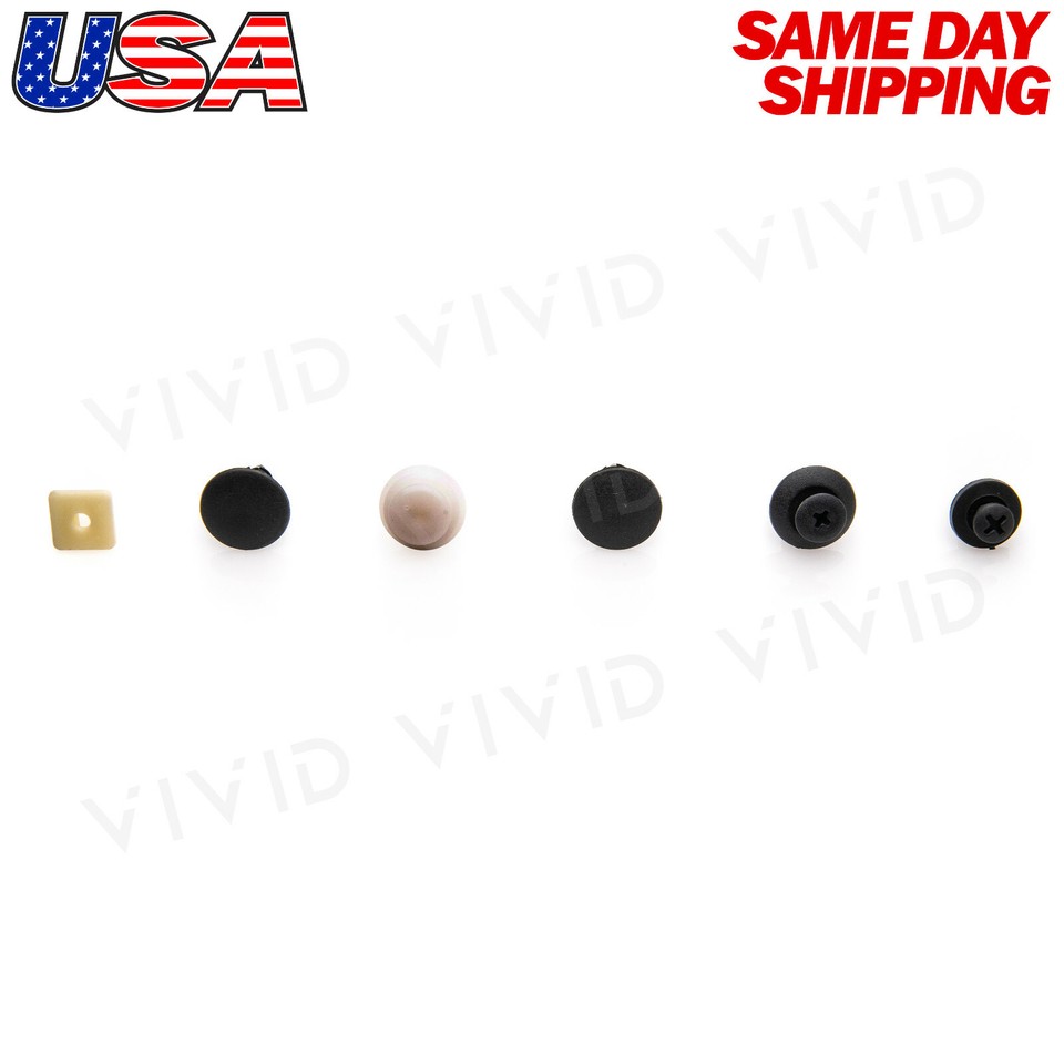 150pc Set Plastic Rivets Fender Bumper Push Pin Clips + Tool for ...