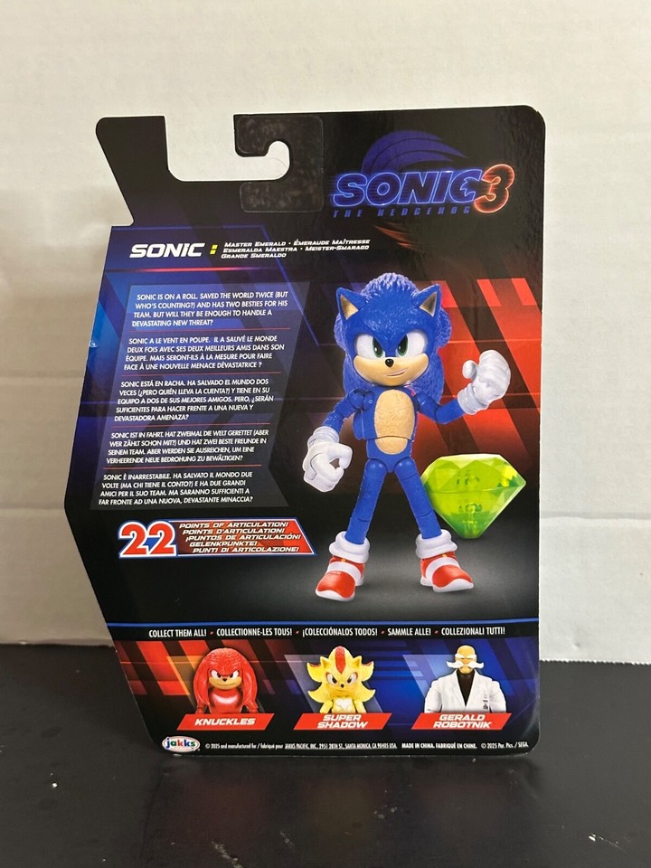 Jakks Pacific Sonic the Hedgehog Figures / Plush (Pick One) | eBay