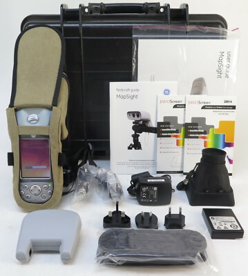 GE IKE 3 Mapsight Handheld Utility Data Collection Device Kit, Ike1000 ...