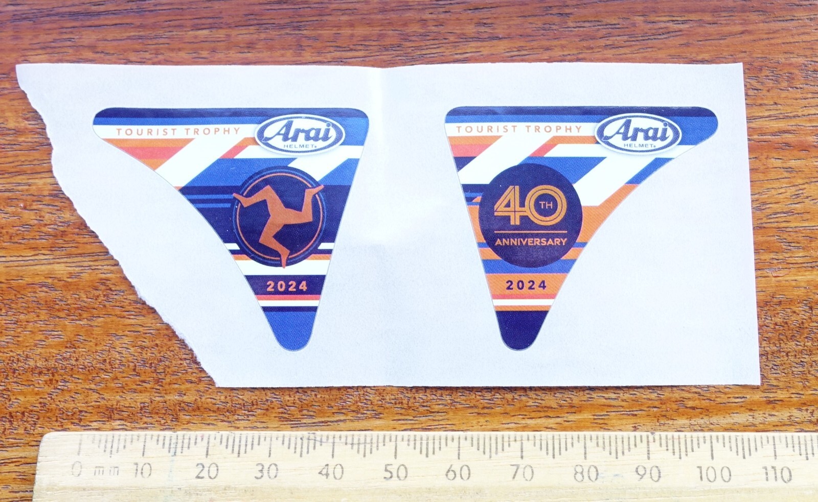 ARAI 2024 Isle of Man TT Helmet stickers | | Grelly UK