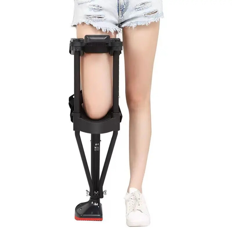 Peg Leg Crutch Pin På Leg Crutch