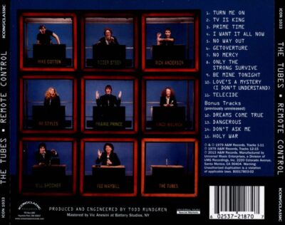 THE TUBES REMOTE CONTROL [EXPANDED EDITION] NEW CD 602537218707| eBay