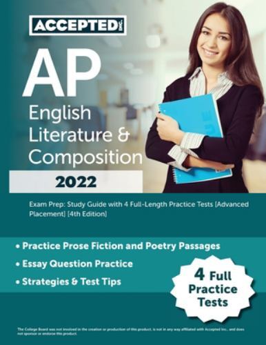 AP English Literature & Composition 2022 Exam Prep : Study Guide with 4 ...