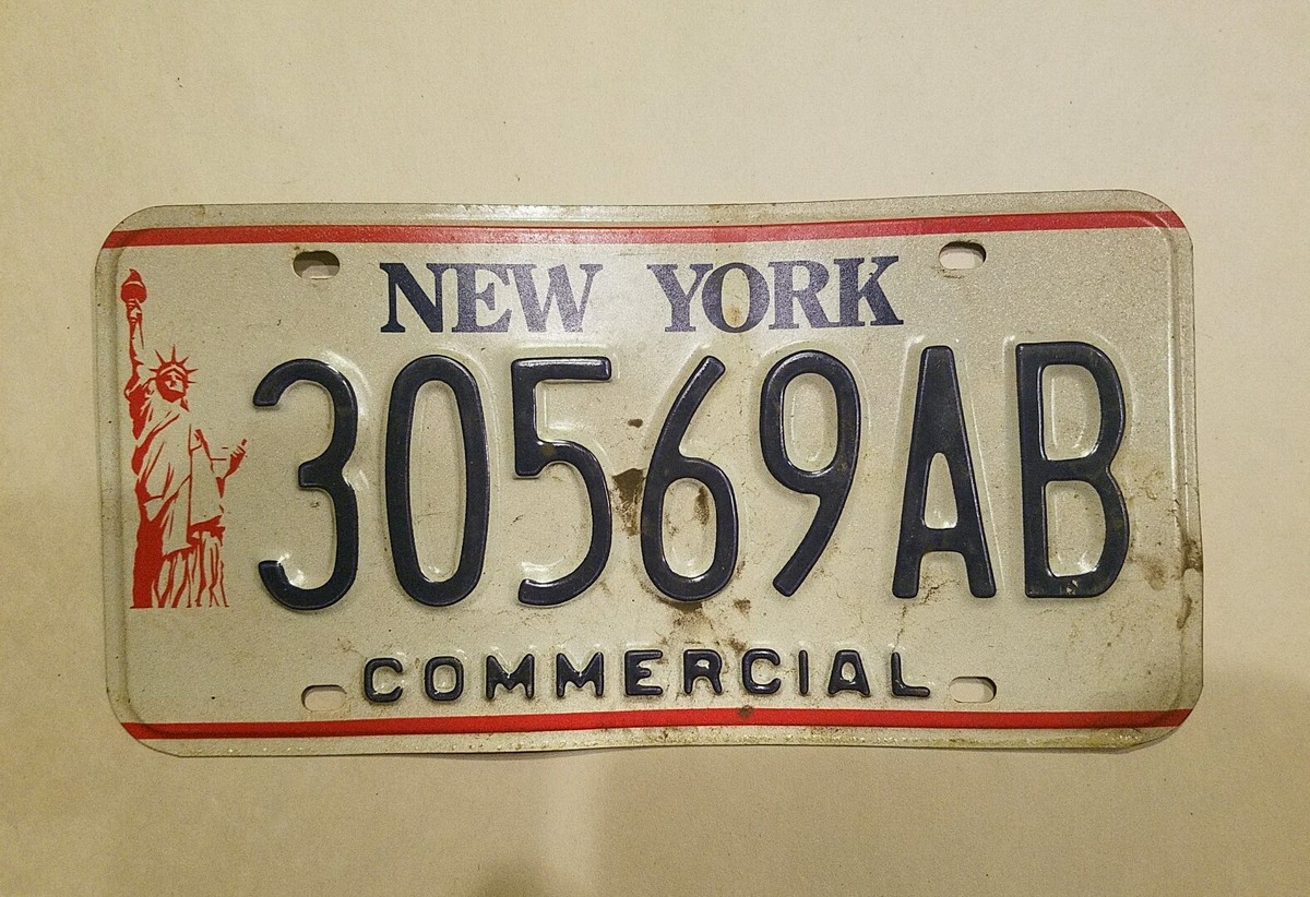 Old New York License Plates