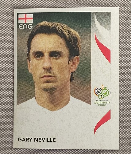 Panini WM 2006 Sticker Nr. 101 Gary Neville | eBay.de