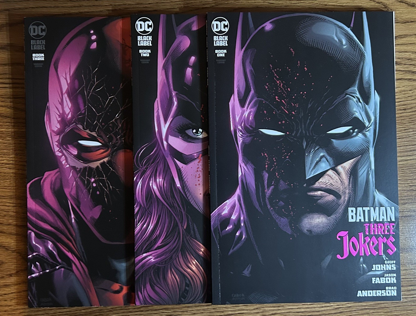 Batman: Three Jokers Variant Cover Lot. Issues 1, 2, and 3 (DC) | eBay