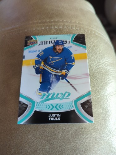 Justin Faulk 172 Blues MVP Upper Deck 2021 | eBay