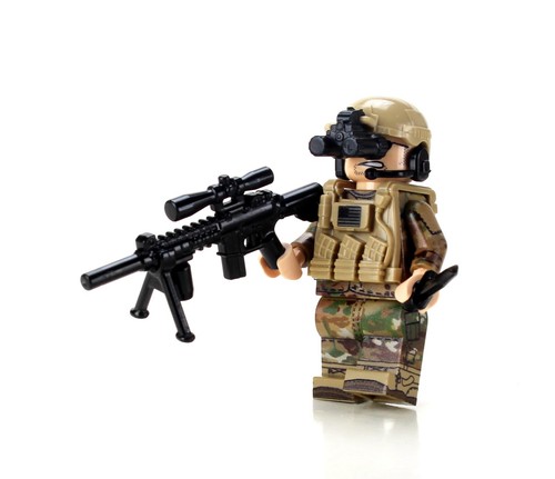 LEGO Army Ranger OCP SF Soldier Custom LEGO Military Minifigure ...