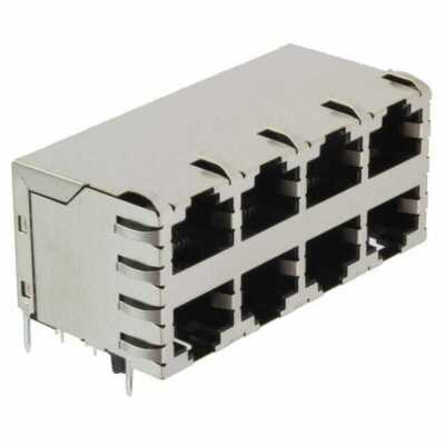 CONN MOD JACK 8P8C R/A SHIELDED | eBay UK