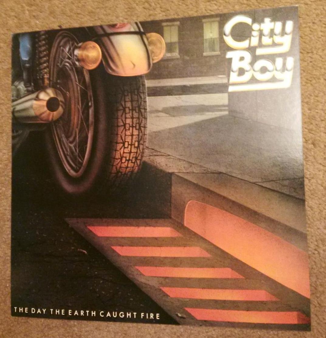 City Boy - The Day the Earth Caught Fire 12x12"promo Poster 1 Sided | eBay