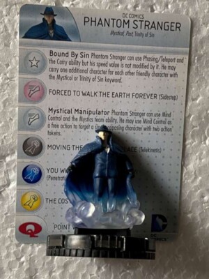 heroclix The Flash #063 Phantom Stranger (Chase) | eBay Australia