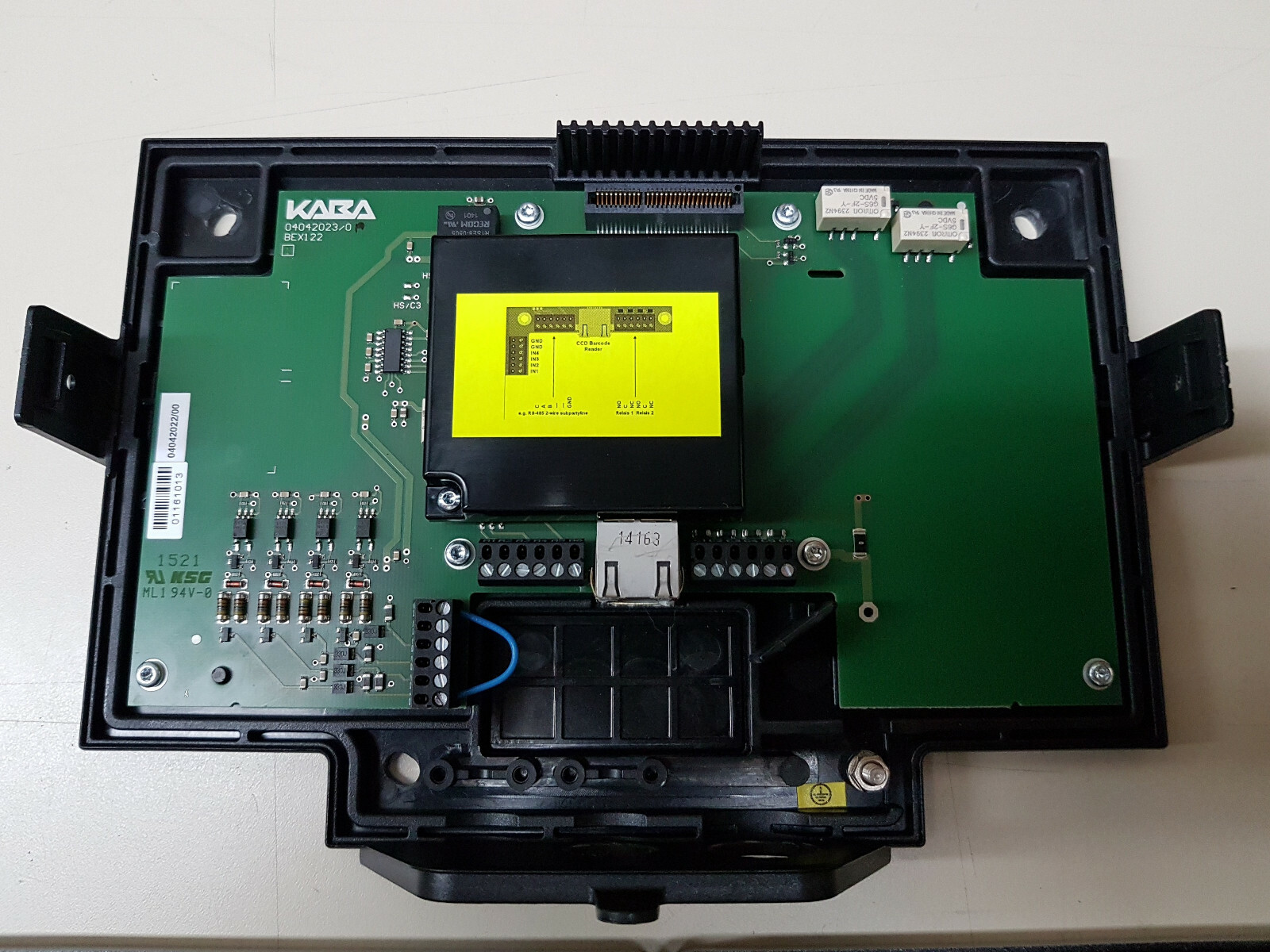 LOT of 2 KABA 9700-K5 terminals PoE + BEX122 PARTS/REPAIR | eBay