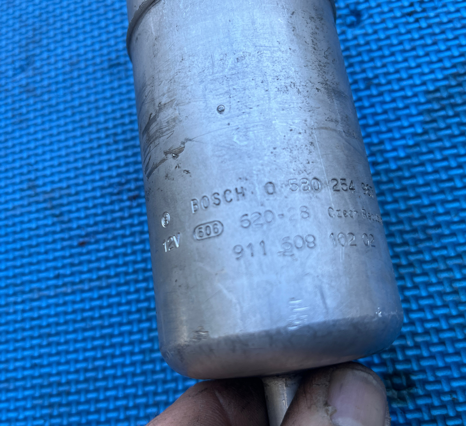 PORSCHE 911 SC CARRERA 964 Electric Fuel Pump Bosch 91160810202 911 608 ...