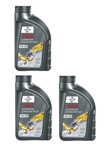 Fuchs Titan Supersyn Longlife Plus 0W-30 Motoröl 3Liter VW 503 00/506 ...
