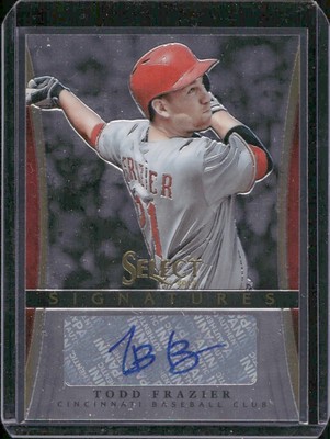 Todd Frazier 2013 Panini Select Signatures Auto Autograph | eBay