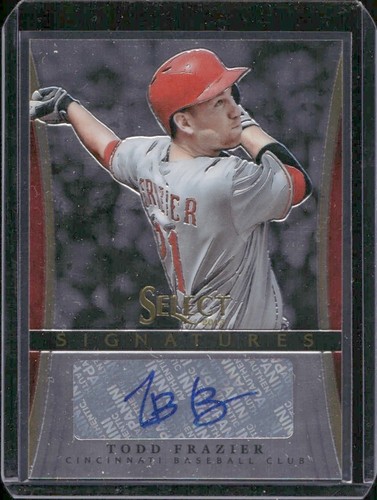Todd Frazier 2013 Panini Select Signatures Auto Autograph | eBay Australia