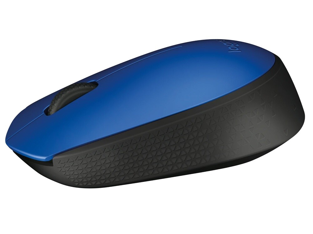 Logitech M171 Wireless Mouse - Blue/Black 910-004656 | eBay