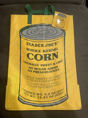 Trader Joe’s Whole Kernel Corn Specialty Bag Mystery Pack Reusable Tote ...