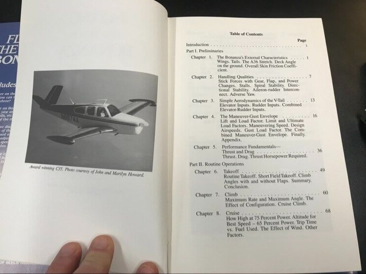 1986 FLYING THE BEECH BONANZA ECKALBAR PILOT AVIATION IFR SAFE ...