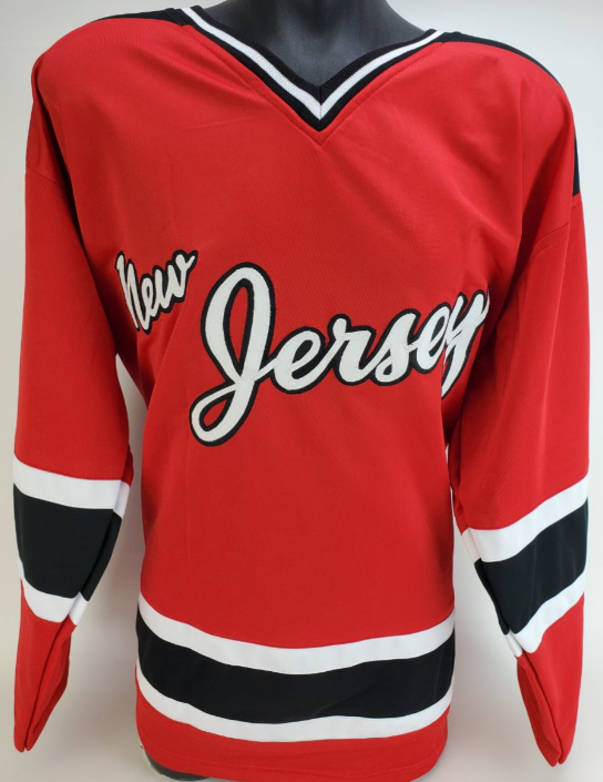 DAINIUS ZUBRUS Signed New Jersey Devils Custom XL Jersey (JSA Basic COA ...