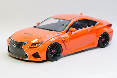 1/10 RC Car BODY Shell LEXUS RCF 190mm w/ Light Buckets ORANGE | eBay