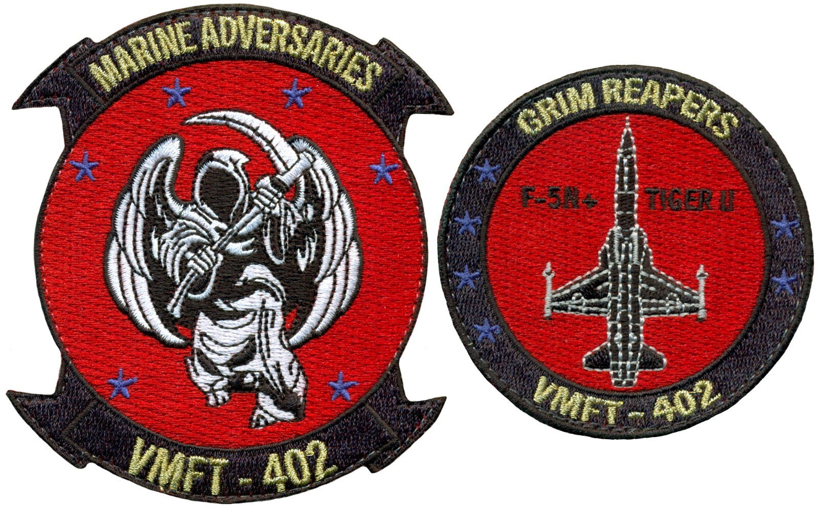 USMC MARINE FIGHTER TRAINING SQUADRON 402 (VMFT-402) PATCH SET | eBay