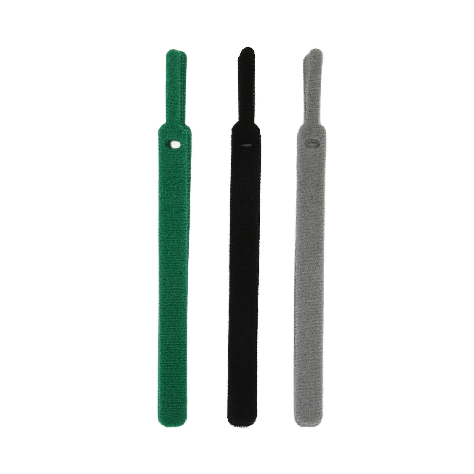 15pcs Fastening Straps Nylon Reusable Adjustable Hook Loop Cord ...