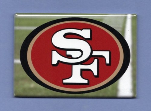 SAN FRANCISCO 49ERS *2X3 FRIDGE MAGNET* NFL FOOTBALL TOUCHDOWN GRIDIRON ...