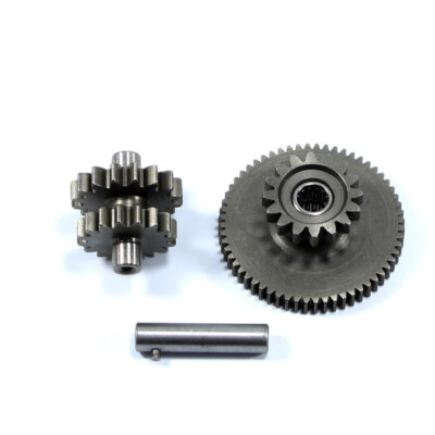 Motorcycle Engine Motor Starter Idler Reduction Gear Assembly 16T&60T ...