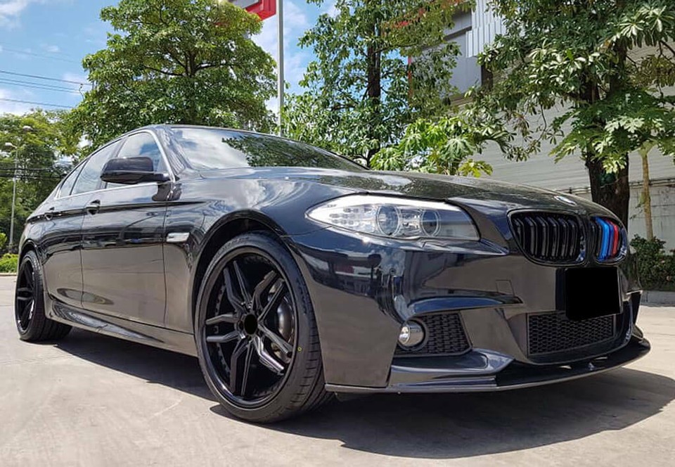 4ea 20" Staggered Niche Wheels M194 Methos Matte Black Gloss Black Lip ...