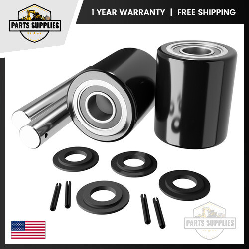 Standard Pallet Jack Load Wheel Kit for Crown PTH with 2 Ultra-Poly ...