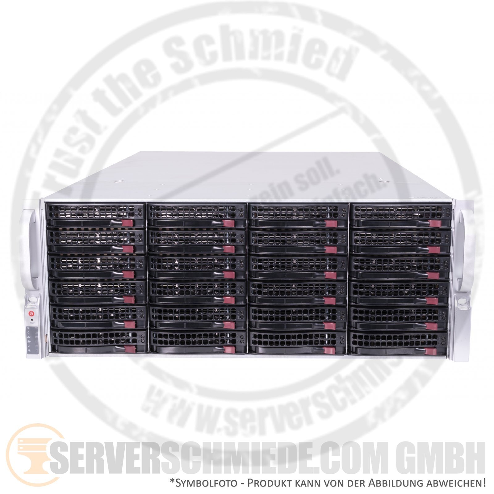 Supermicro CSE-846 X9DRi-F 19" 4U 24x 3,5" LFF 2xXEON E5-2600v1/v2 DDR3 ...