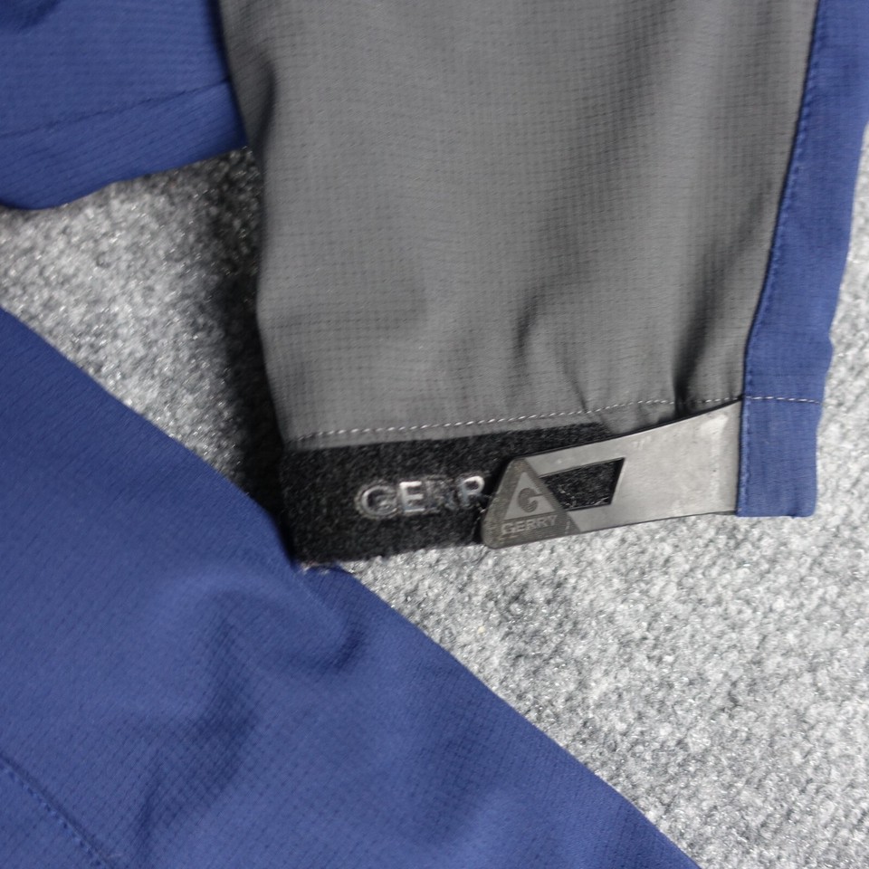 Gerry Jacket Mens XLarge Blue Grey Winter Insulated Rain Snow Quality ...