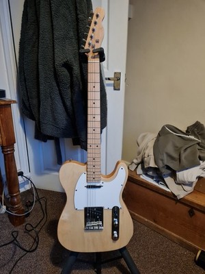 Really Nice Telecaster In Natural Finish, Skunk Stripe, Through Body ...