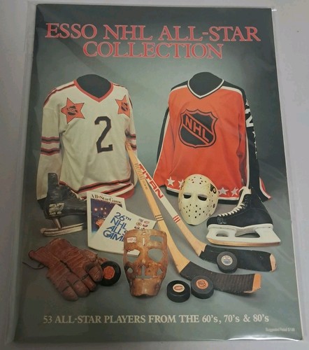 1988-89 ESSO NHL All-Star Collection Album Book No Card New | eBay