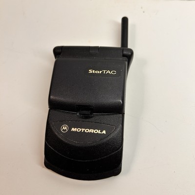 Motorola StarTAC ST7868W Dual Band Black Flip Phone | eBay