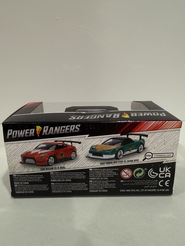 JADA Power Rangers 2009 Nissan GT-R 1/32 Scale Diecast New In Box | eBay