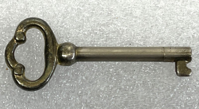 Vintage Grandfather Clock Silver Door Key | eBay