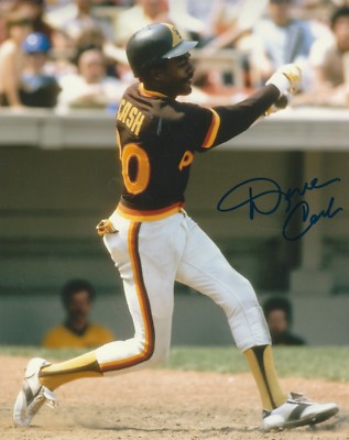 Autographed DAVE CASH 8x10 San Diego Padres photo w/ Show Ticket | eBay