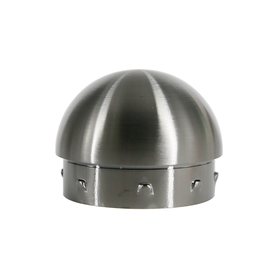 Stainless Steel 316 Grade Domed End Caps fits for 2" OD Tube-Dark Gray ...