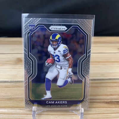 2020 Panini Prizm Cam Akers Base RC #376 Los Angeles Rams Rookie Card ...