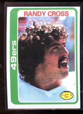 1978 TOPPS #231 RANDY CROSS 49ERS ROOKIE (OC) NM+ A03293 | eBay