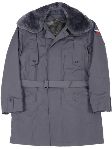XLarge - Czech Army M85 Grey Parka w Collar Ruff Military Jacket ...