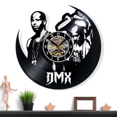 DMX Vinyl Wall Clock - Retro Decor - Unique Home Accent - Perfect Gift ...